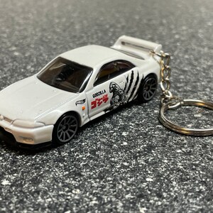Nissan GT-R Skyline R33 Godzilla Keychain Hot Wheels Matchbox - Etsy