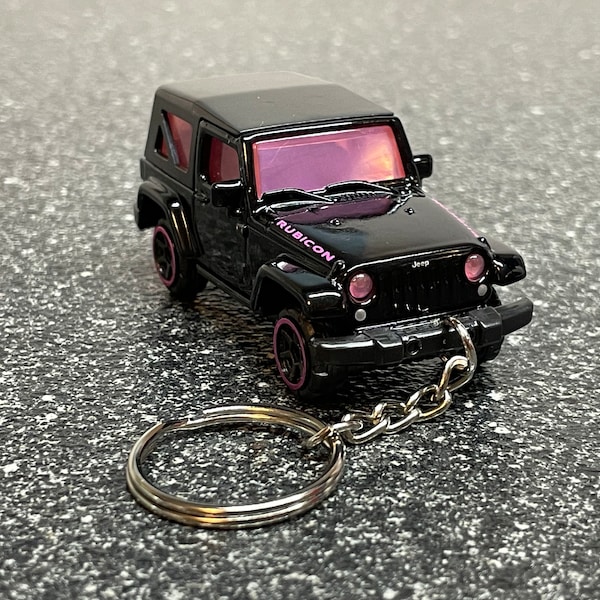 Jeep Wrangler Car Keychain - Etsy
