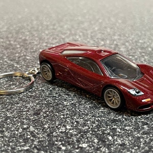 Mclaren F1 Keychain Diecast Car Hot Wheels Matchbox - Etsy