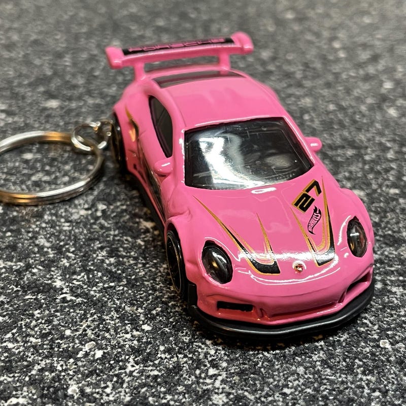 Porsche Rs Keychain - Etsy