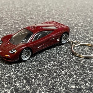 Mclaren F1 Keychain Diecast Car Hot Wheels Matchbox - Etsy