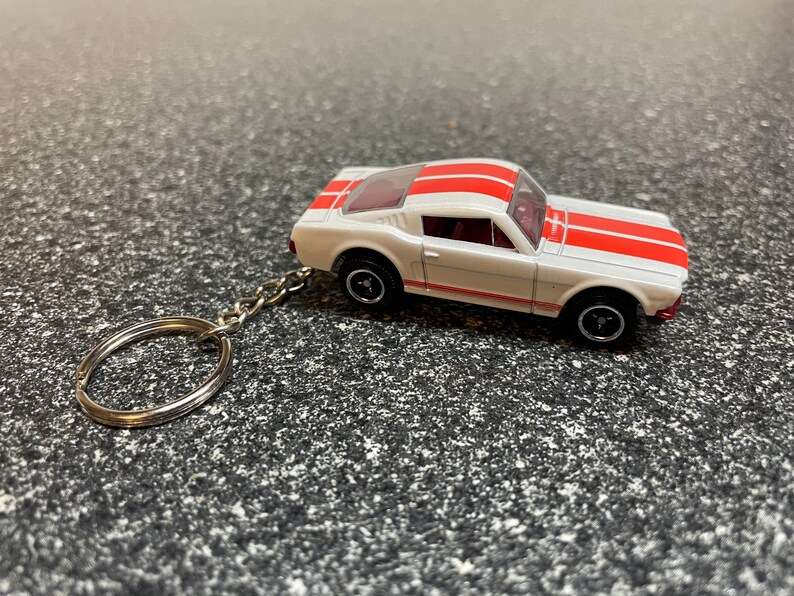 1965 Mustang GT Keychain Diecast Car Muscle Car GT350 - Etsy