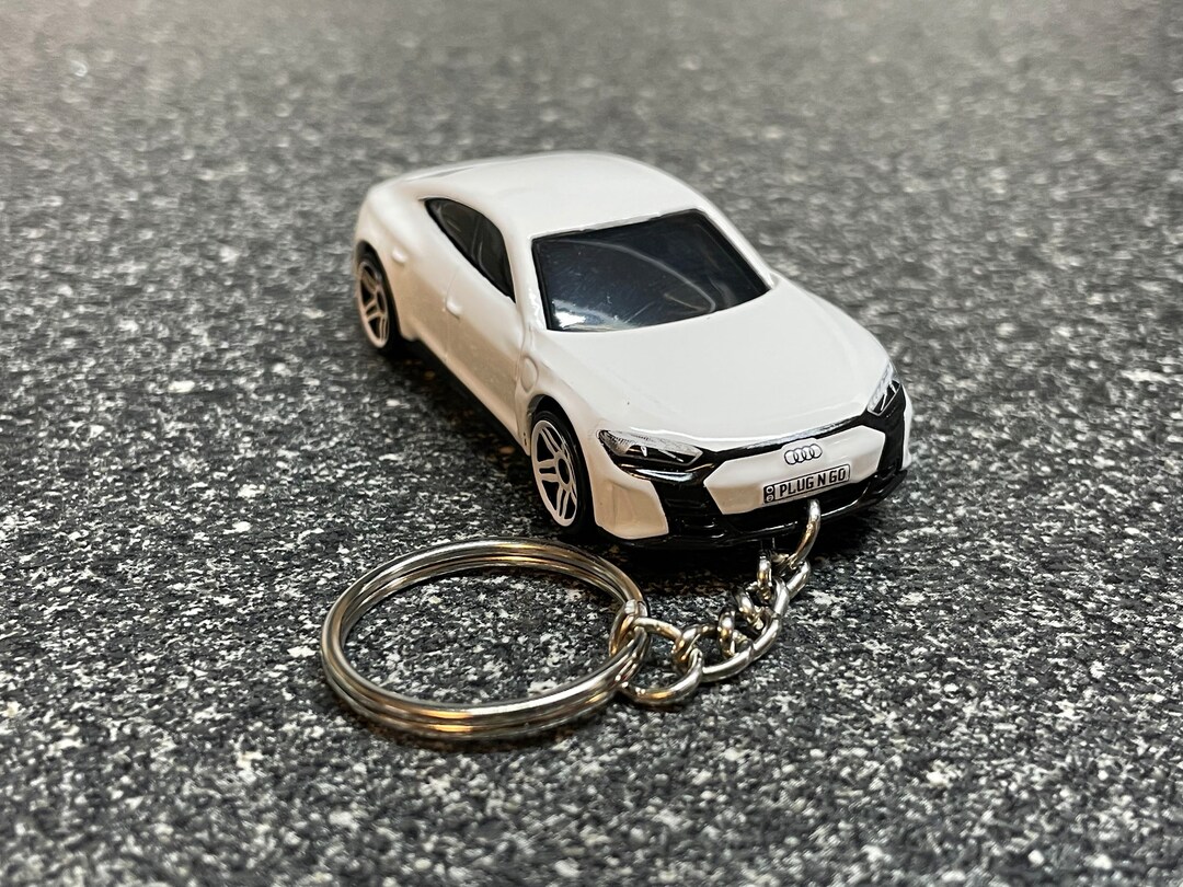 Audi E-tron Etron White Keychain Hot Wheels Matchbox - Etsy