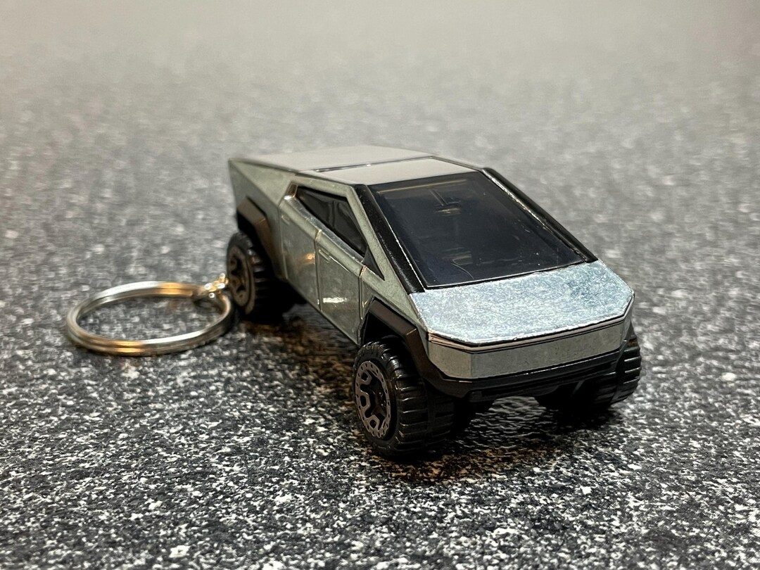 Tesla Cybertruck Keychain Hot Wheels Matchbox Cyber Truck - Etsy