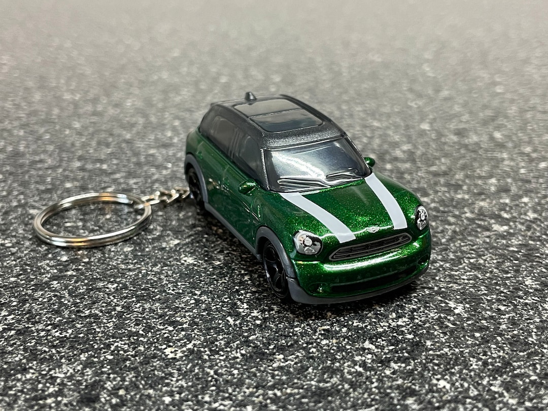 Mini Cooper Countryman Keychain Cooper S Green Hot Wheels Matchbox - Etsy