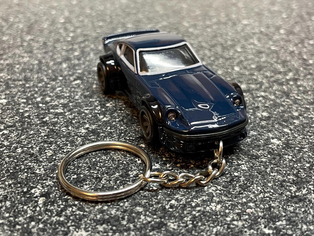 Nissan Fairlady Z Keychain Dark Blue Hot Wheels Matchbox Datsun - Etsy