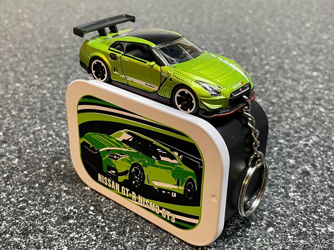 Nissan GT-R GTR Green Nismo Keychain Hot Wheels Matchbox - Etsy