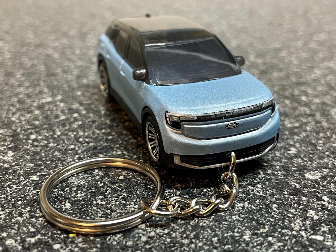 2024 Ford Explorer EV Keychain Blue Matchbox Hot Wheels - Etsy