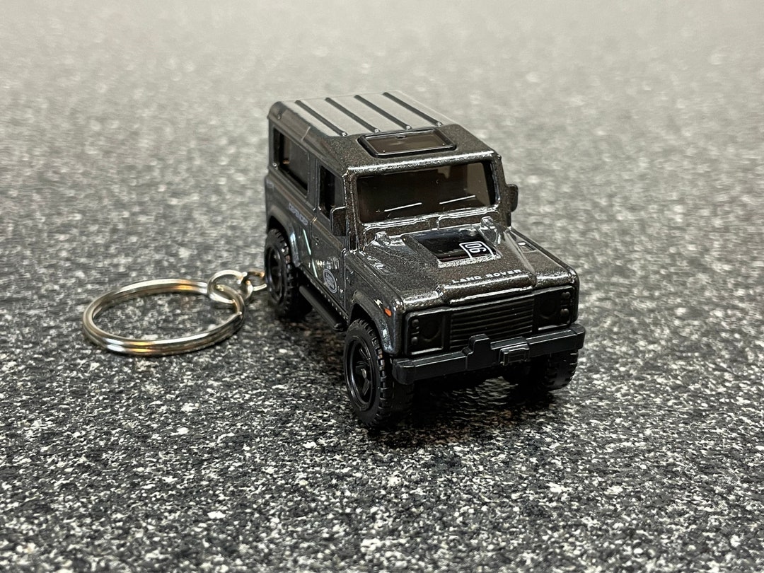 Land Rover Defender 90 Range Rover Gray Keychain Hot Wheels Matchbox - Etsy