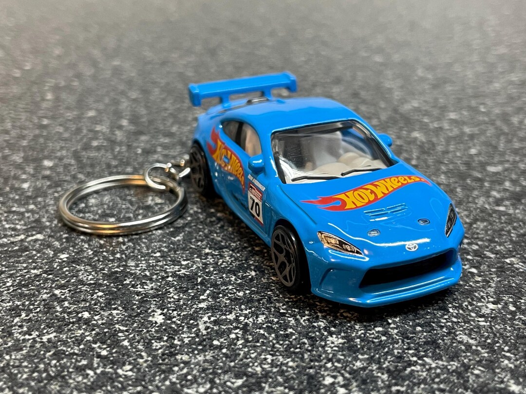 Toyota GR86 Keychain Blue Hot Wheels Matchbox BRZ - Etsy