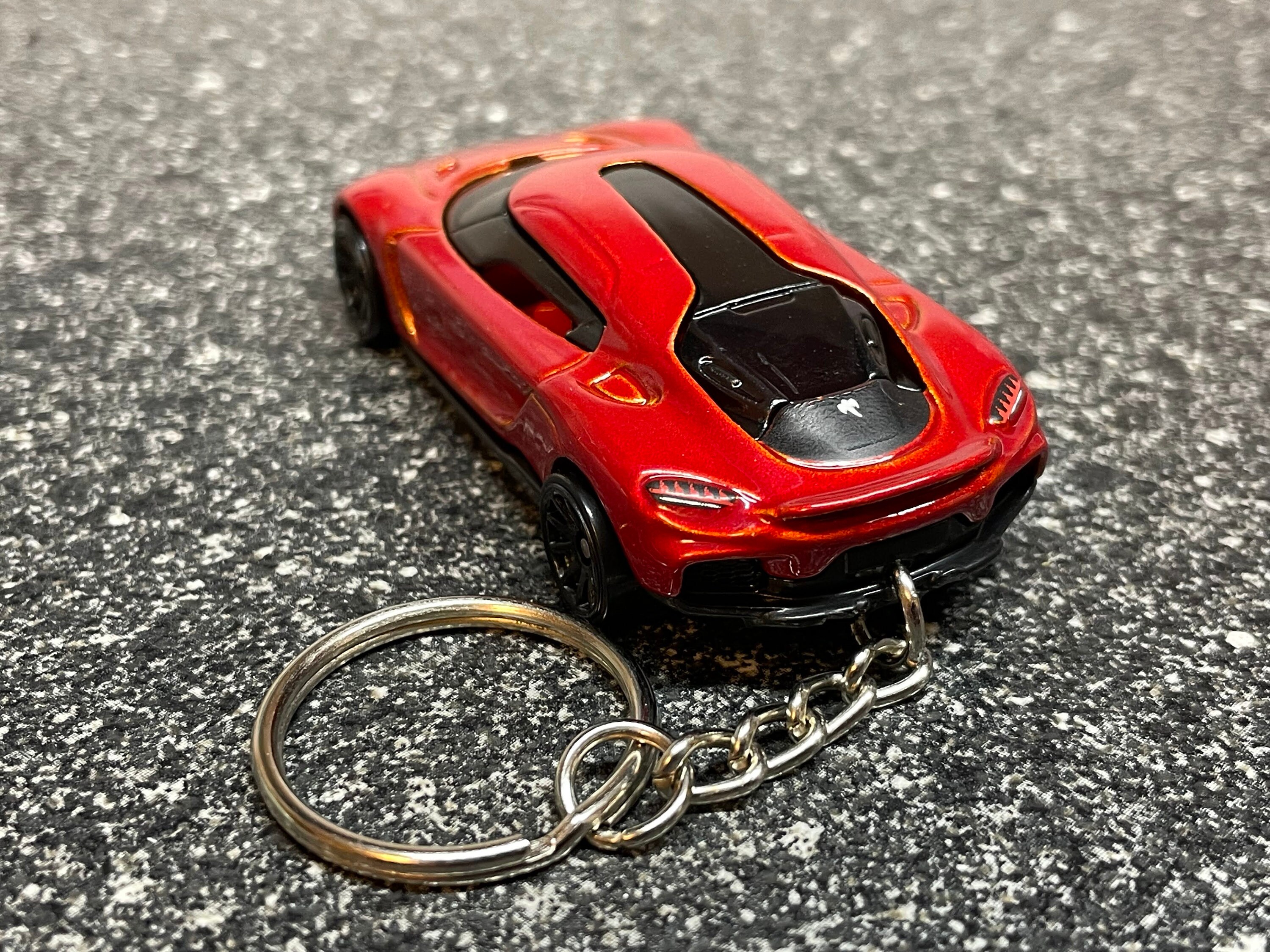 Koenigsegg Gemera Keychain Red Diecast Car Supercar Hypercar - Etsy