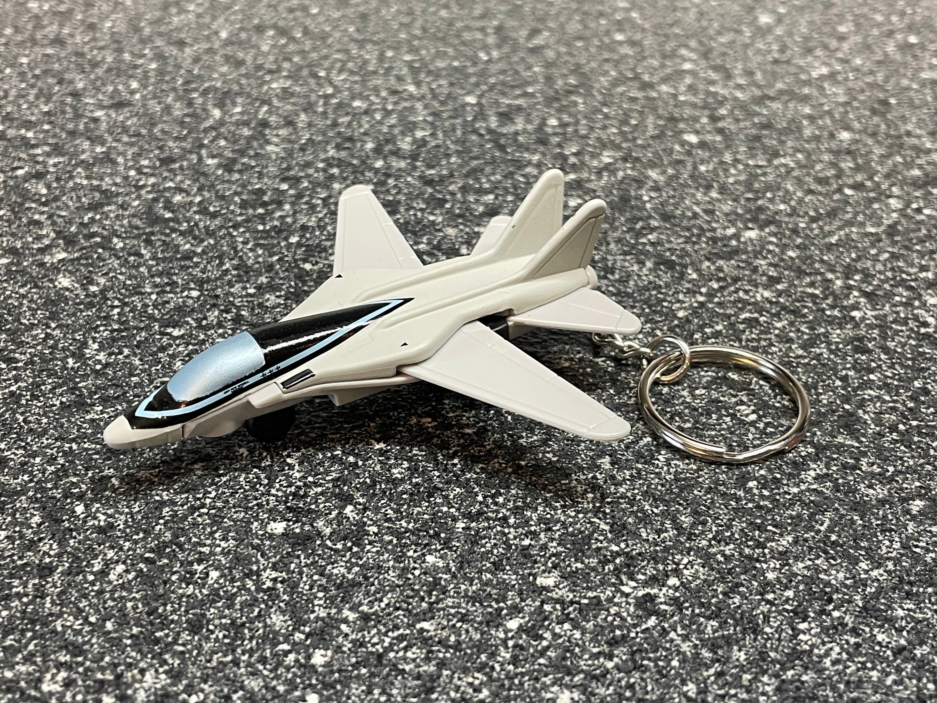 Top Gun Swing Wing Fighter Jet Keychain F14 - Etsy