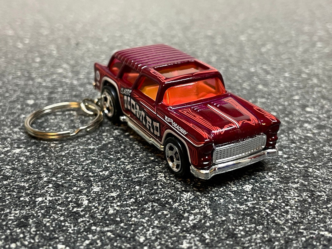 1955 Chevy Nomad Wagon Keychain Hot Rod Red Matchbox Hot Wheels - Etsy