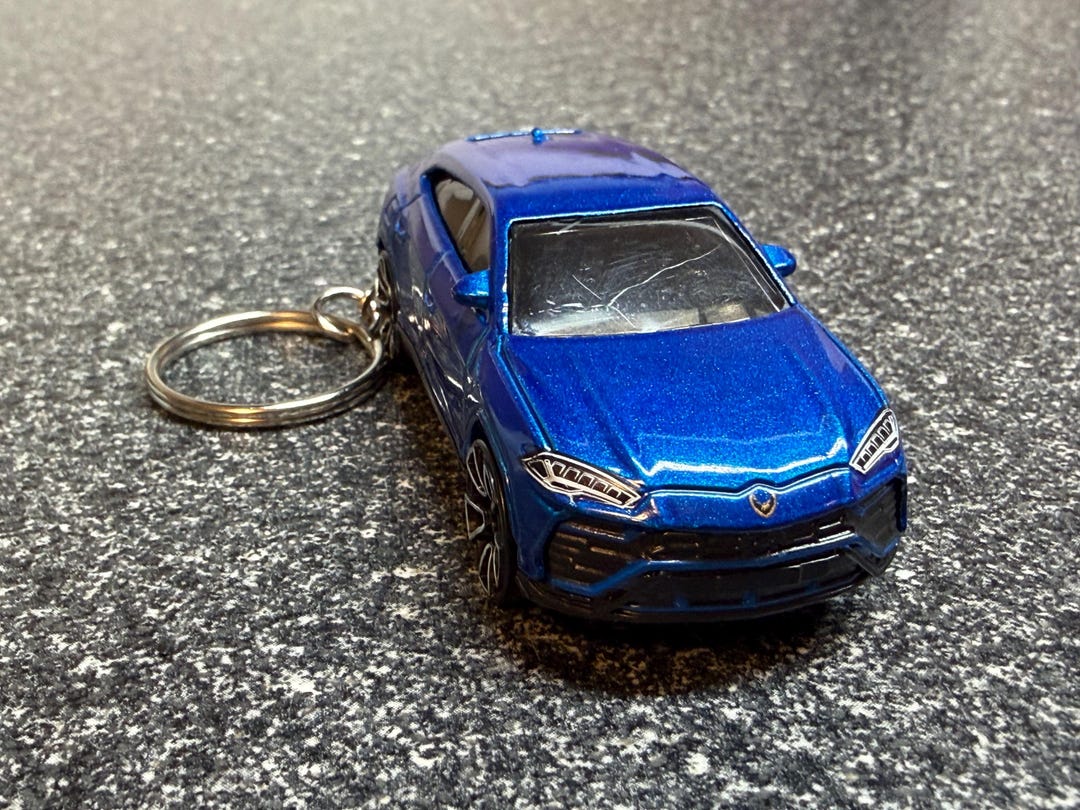 Lamborghini Urus Blue Keychain Diecast Car Hot Wheels Matchbox - Etsy