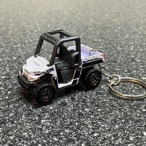 Polaris Ranger Keychain White Diecast Car Matchbox Hot Wheels Razr - Etsy