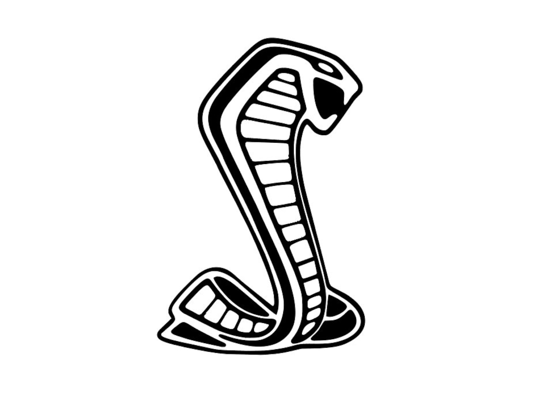 Shelby Cobra Snake GT350 GT500 Vinyl Decal - Etsy