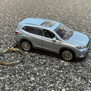 Subaru Outback Forester Blue Keychain Matchbox Hot Wheels - Etsy