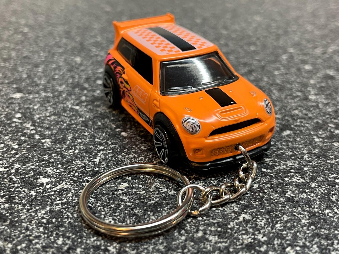 Mini Cooper S Keychain Orange Hot Wheels Matchbox JCW - Etsy