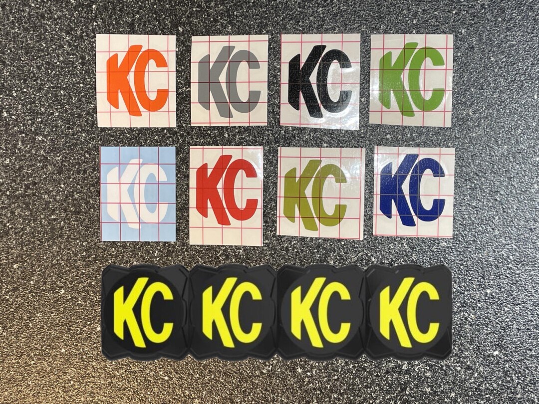 4x KC Flex ERA LED 10" Light Bar Cover Overlay Vinyl Decals - Etsy