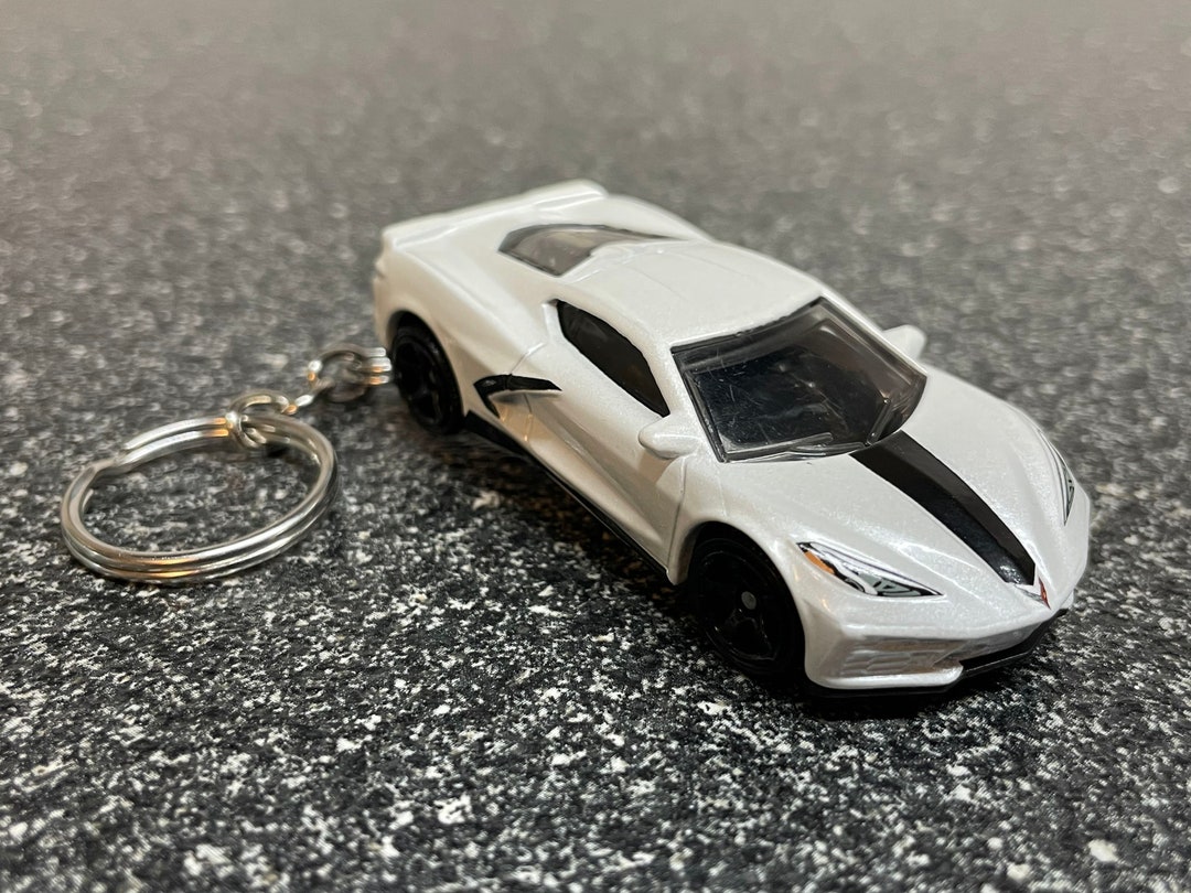 C8 Corvette Stingray Keychain Diecast Car - Etsy