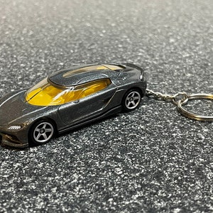 Koenigsegg Gemera Keychain Gray Diecast Car Supercar Hypercar - Etsy