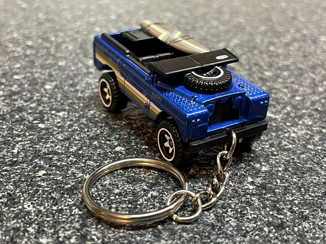 Land Rover Series II 2 Keychain Blue Hot Wheels Matchbox - Etsy