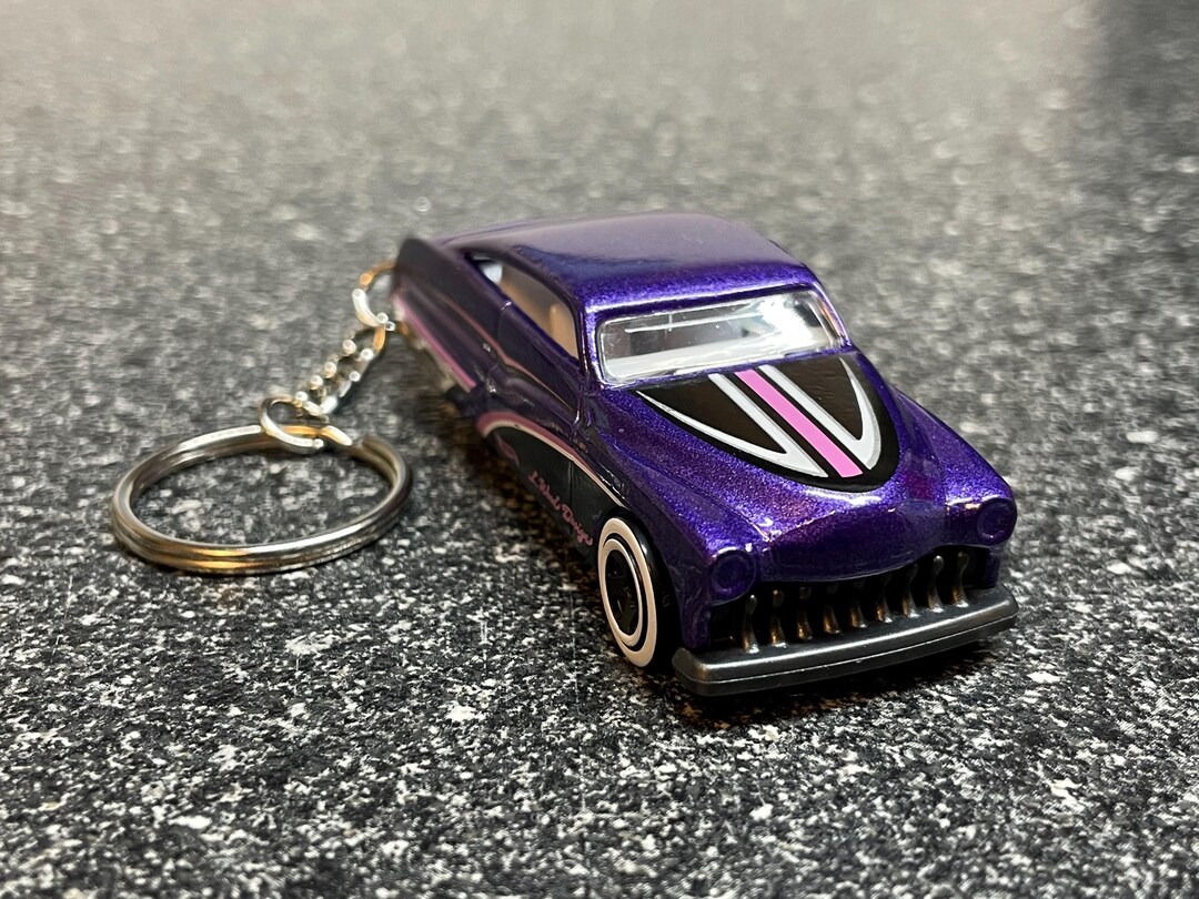 1950 Mercury Lead Sled Lowrider Keychain Purple Passion Matchbox Hot ...