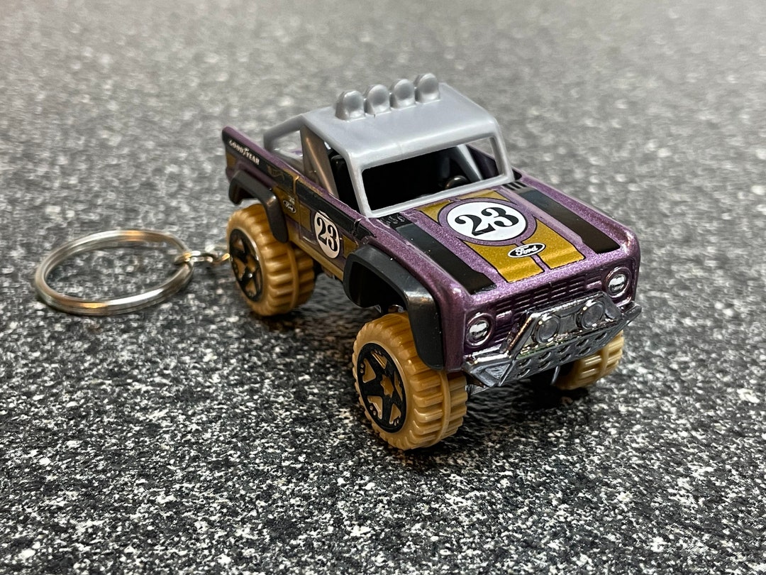 Bronco 4x4 Offroad Prerunner Keychain Hot Wheels Matchbox - Etsy