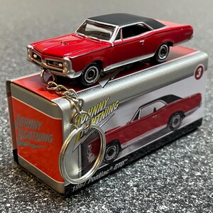 1967 Pontiac GTO Keychain Red Diecast Car Hot Wheels Matchbox - Etsy