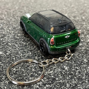 Mini Cooper Countryman Keychain Cooper S Green Hot Wheels Matchbox - Etsy