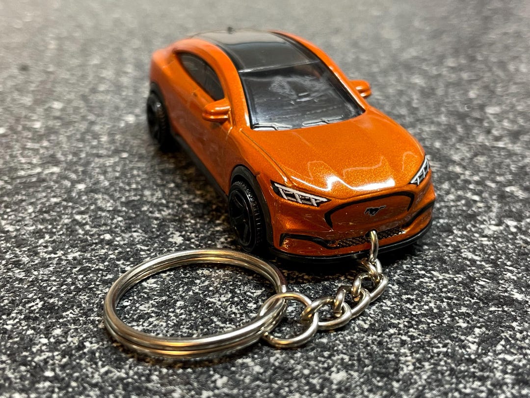 Mustang Mach E Keychain Hot Wheels Matchbox - Etsy