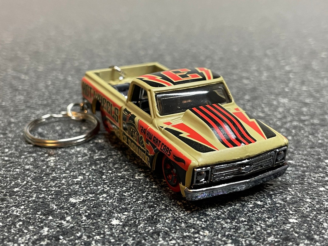1967 Chevy C10 Truck Keychain Olive Hot Wheels Matchbox - Etsy
