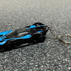 Bugatti Bolide Blue Black Keychain Hot Wheels Matchbox - Etsy