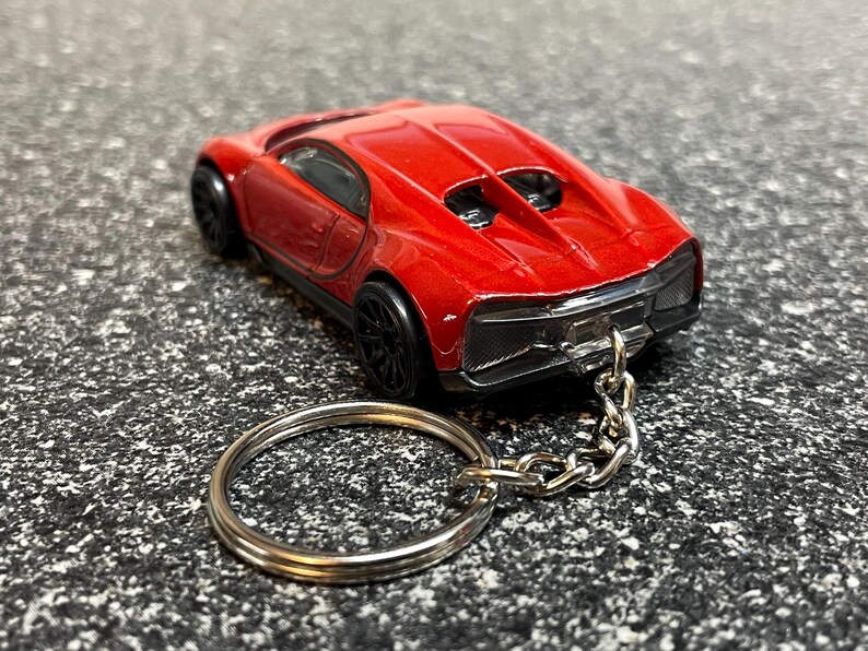 Bugatti Chiron Red Keychain Hot Wheels Matchbox Veyron - Etsy