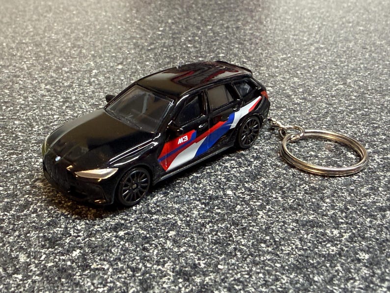 2024 BMW M3 3 Series Touring Station Wagon Keychain Black G81 Hot ...