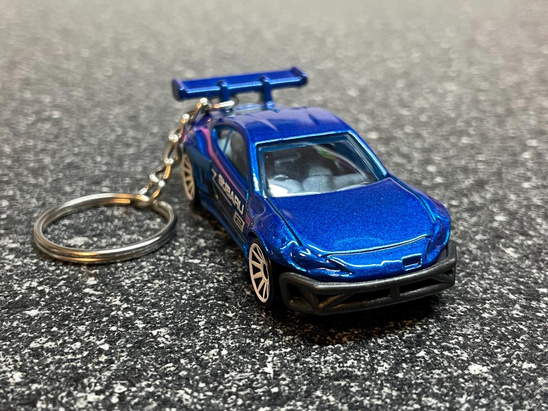 Subaru BRZ Keychain Blue Wheels Matchbox GR86 First Gen - Etsy