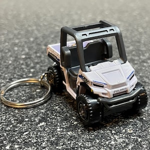 Polaris Ranger Keychain White Diecast Car Matchbox Hot Wheels Razr - Etsy