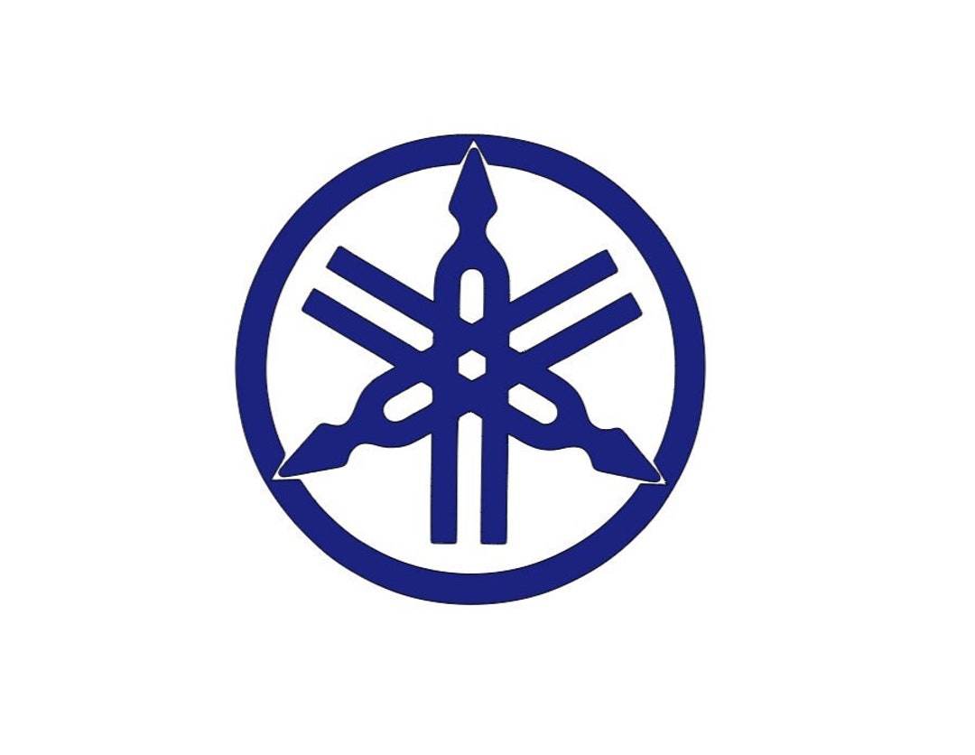 Yamaha Tuning Fork Logo Vinyl Decal Sticker 2" 4" 6" 8" 10" 12" - Etsy