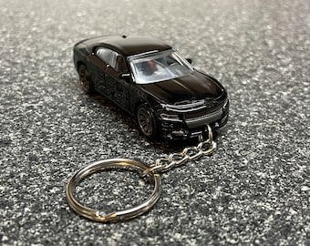 Fits Challenger Hellcat Keychain Demon Hemi SRT Super Stock Sinamon ...