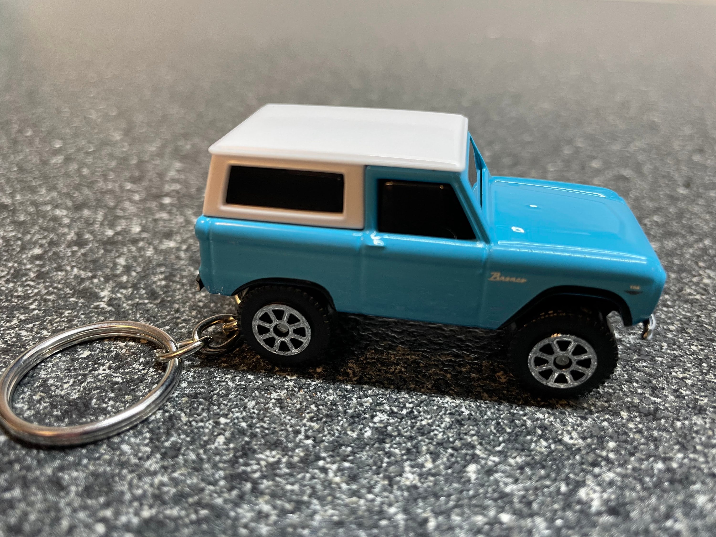 1966 Bronco 4x4 Keychain Diecast Car - Etsy
