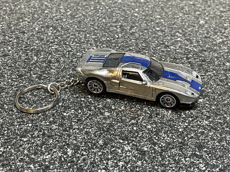 Ford GT GT40 Shelby Keychain Diecast Car - Etsy