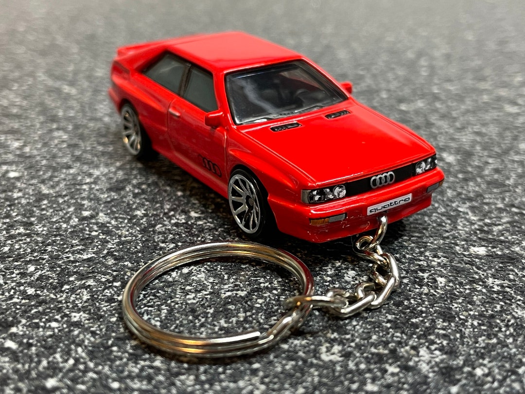 1987 Audi Quattro Red Keychain Hot Wheels Matchbox - Etsy