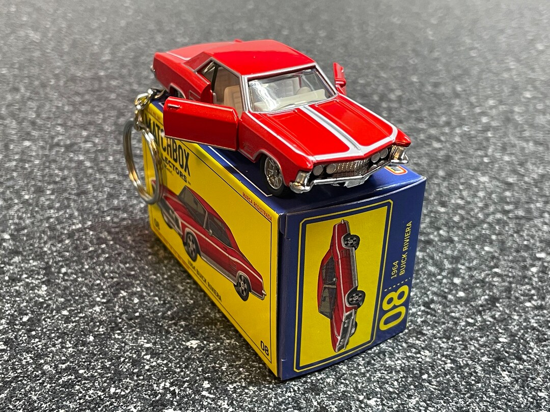 1964 Buick Riviera Red Keychain Hot Wheels Matchbox - Etsy