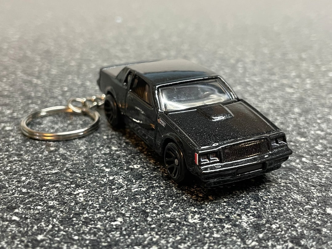 Buick Grand National Black GNX Keychain Diecast Hot Wheels Matchbox FF ...