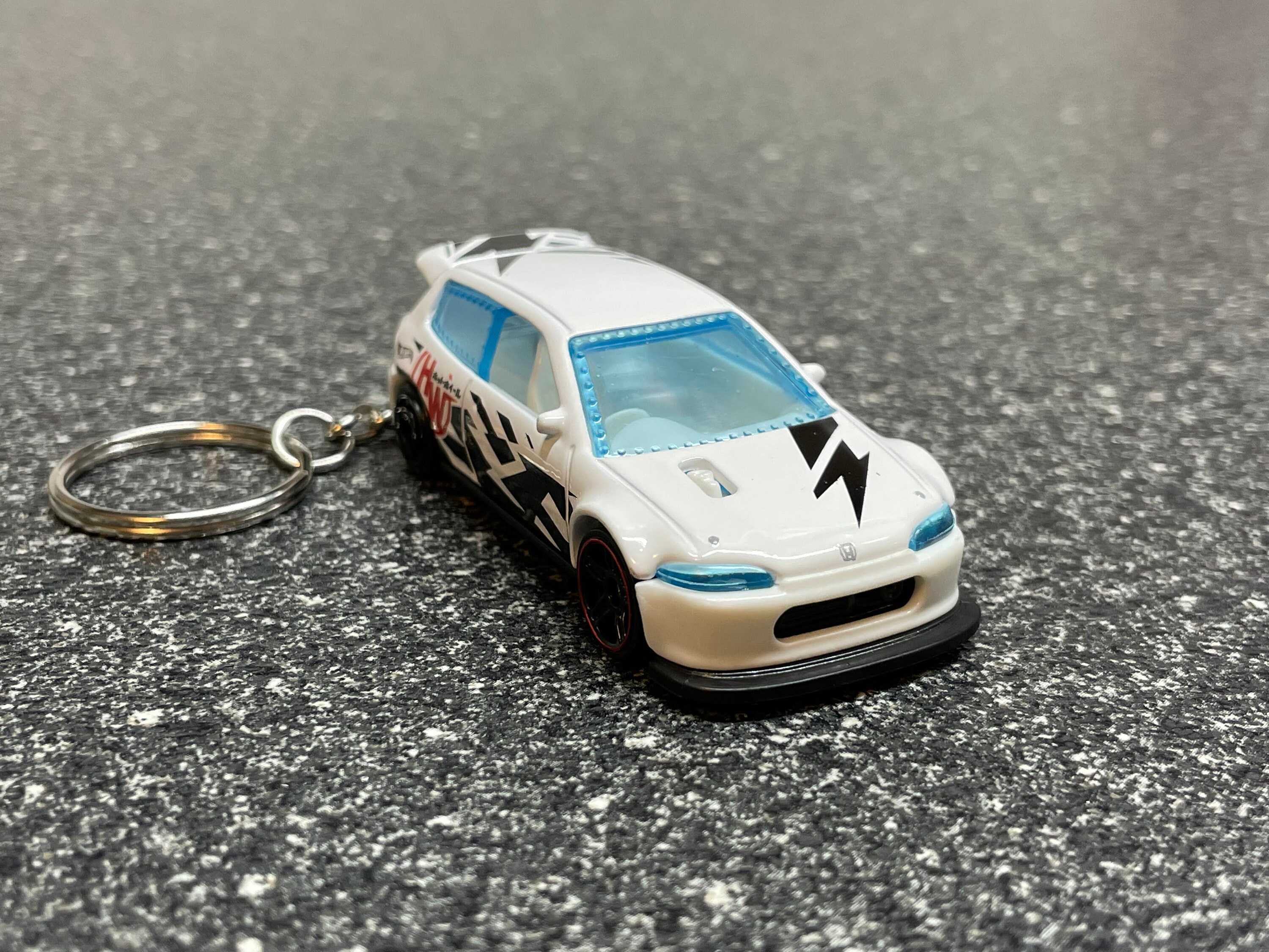 1992 Honda Civic Drag Racer Custom Keychain Hot Wheels - Etsy