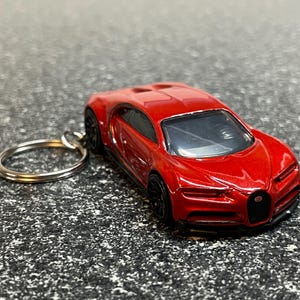 Bugatti Chiron Red Keychain Hot Wheels Matchbox Veyron - Etsy