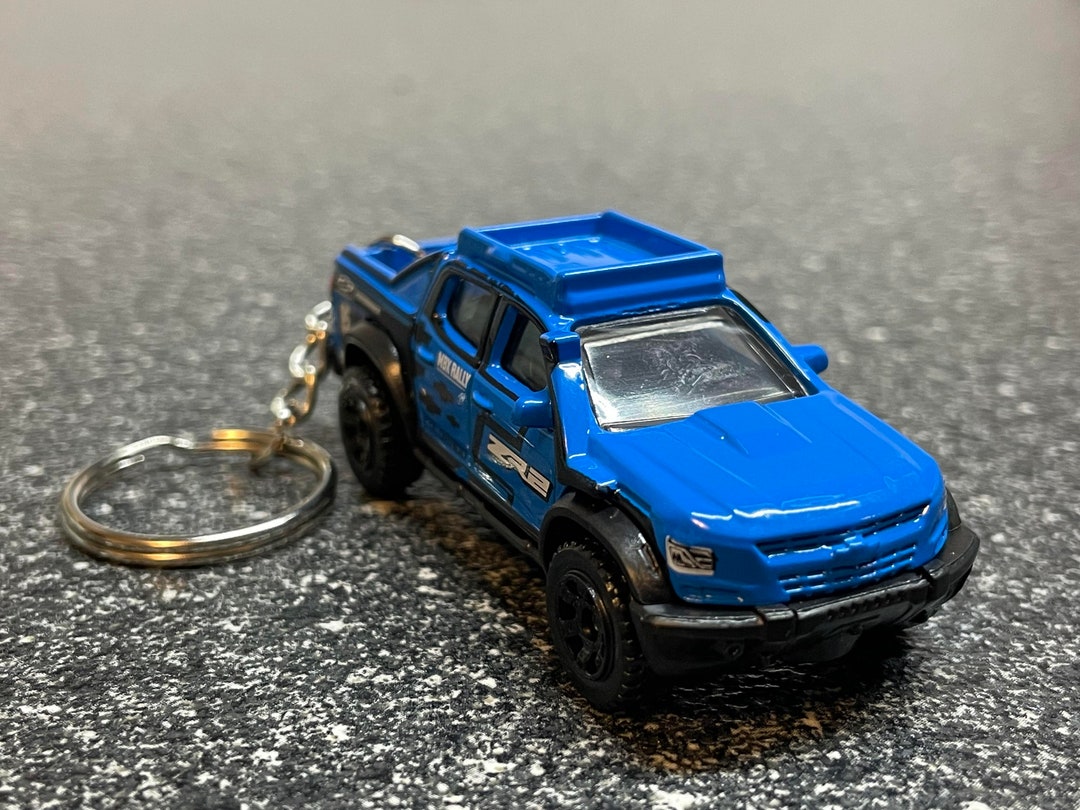 Chevy Colorado ZR2 Truck Keychain Blue Offroad Hot Wheels Matchbox - Etsy