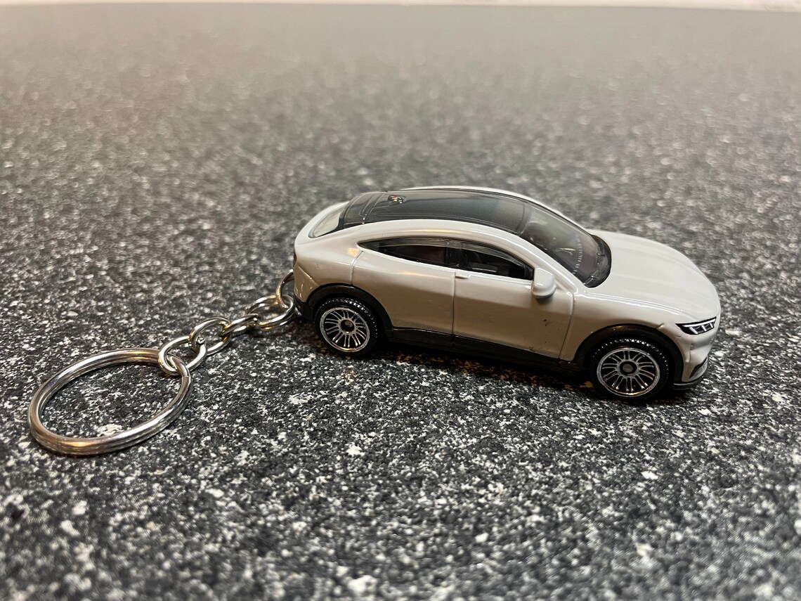 Mustang Mach E Keychain Diecast Car - Etsy