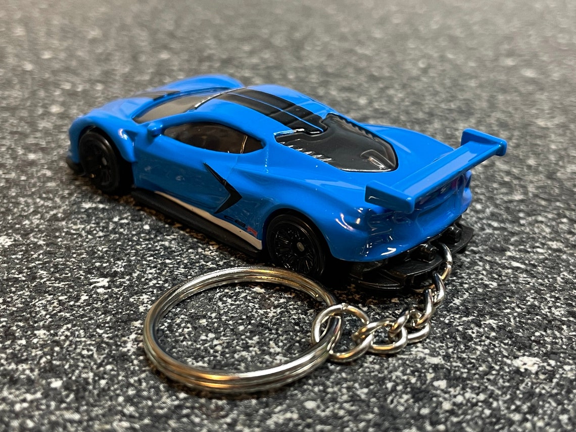 C8 Corvette Stingray Blue Keychain Z51 Hot Wheels Matchbox C8R - Etsy
