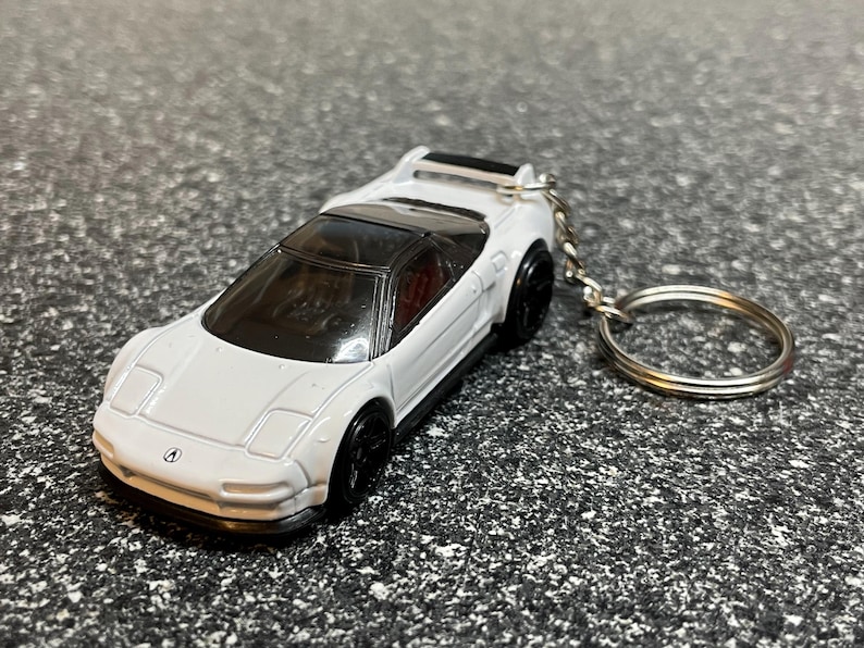 1990 Acura NSX White Keychain Hot Wheels Matchbox - Etsy